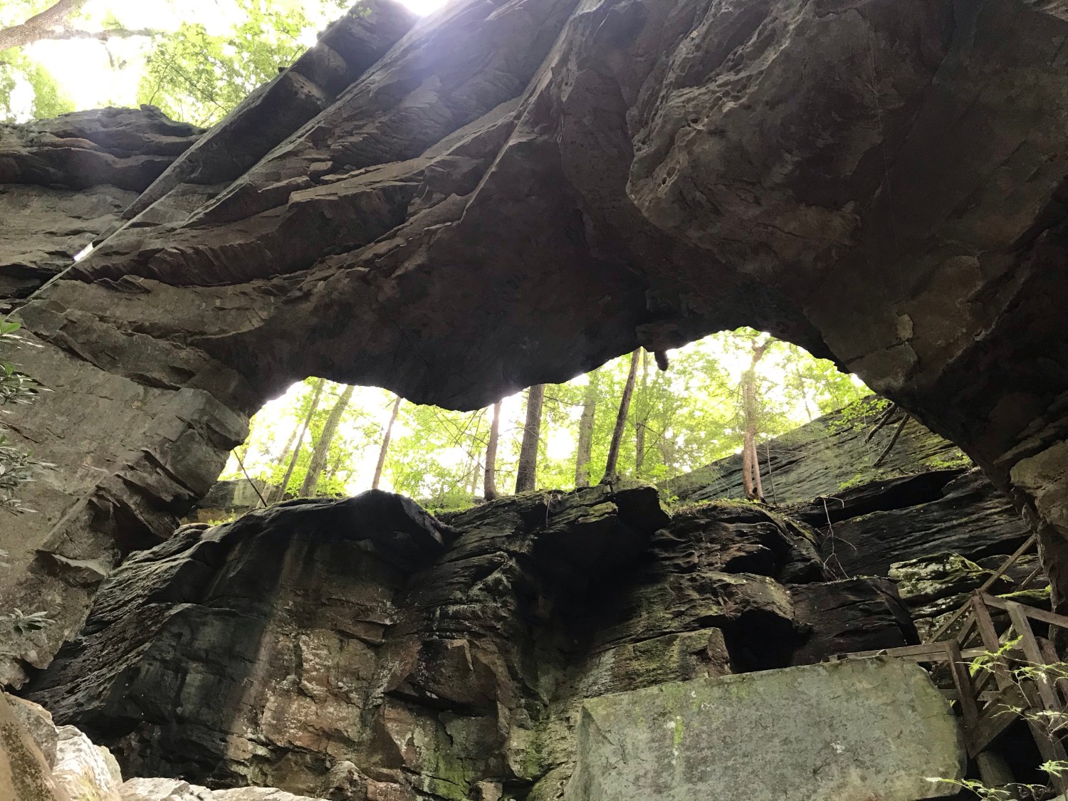 Bear Creek Overlook and Split Bow Arch – A Less In Tents Life