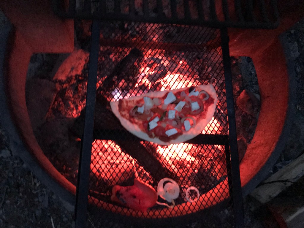 Camp Pizza – Three Ways – A Less In Tents Life